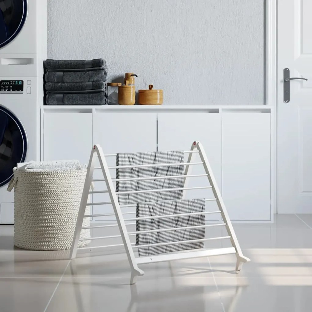 Sušák Na Vanu Rozkládací 53–90 Cm Hliník