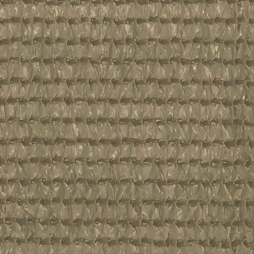 Balkonová zástěna taupe 90 x 300 cm HDPE 310960