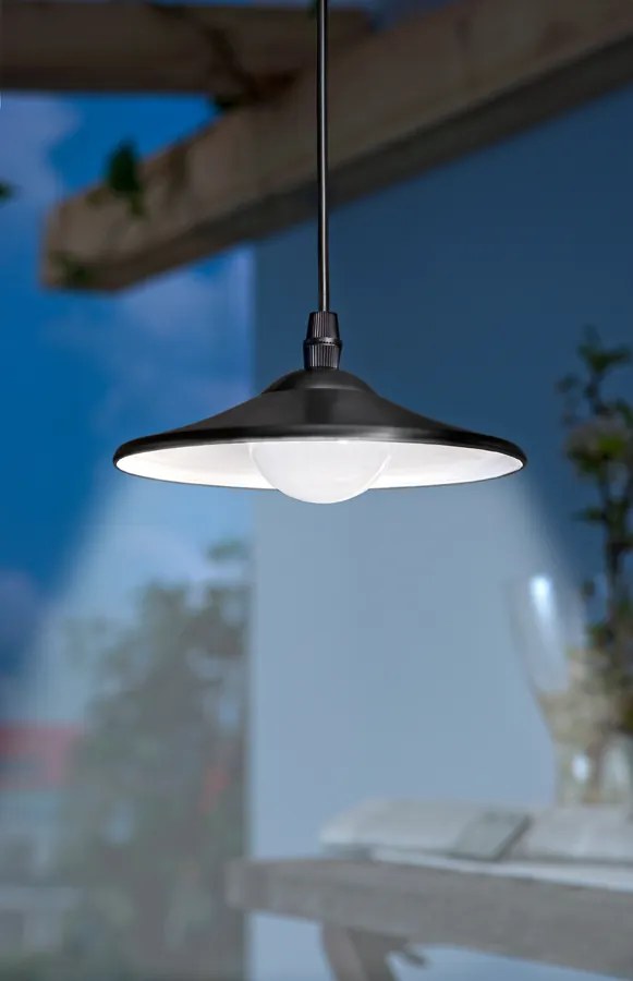 Solární závěsná lampa s dálkovým ovládáním