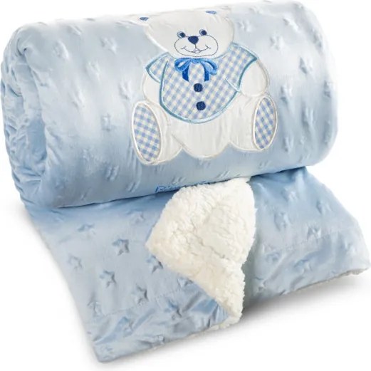 Dětská deka Pierre Cardin BABY 4 modrá / krémová