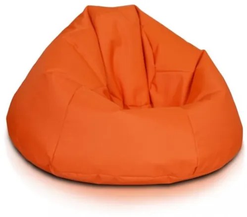 Sedací vak koule Maxi polyester TiaHome - Oranžová