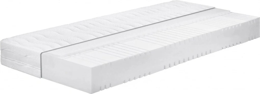 Kontinentální postel Emma Premium Home boxspring 200x160 sv. šedá s úložným prostorem