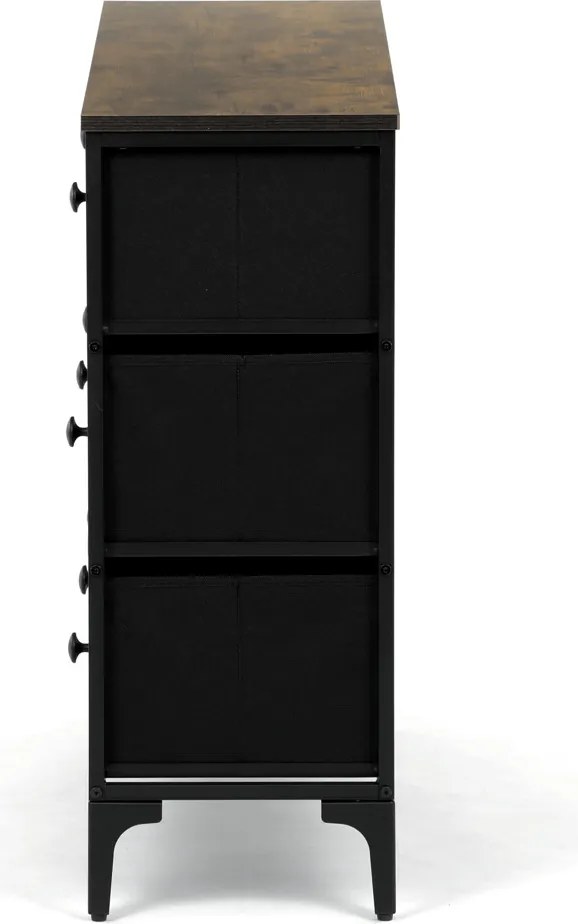 Retro komoda ALMIRA - old wood / MDF