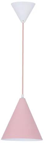 Závěsná lampa VOSS 1xE27 Candellux Růžová