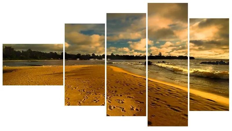 Obraz pláže a oblohy (110x60 cm), 40 dalších rozměrů