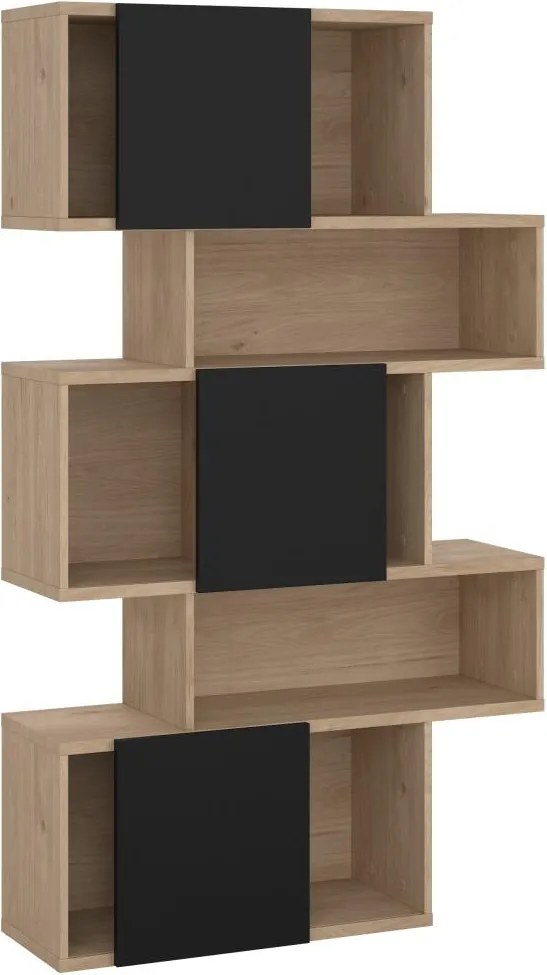 FALCO Knihovna Penta 738 jackson hickory/černá