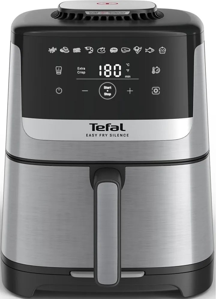 | Tefal - Horkovzdušná fritéza 5 l EASY FRY SILENCE 10v1 1400-1670W/230V | EY552DE0