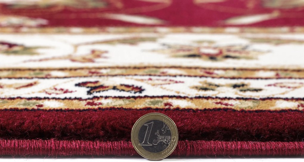 Kusový koberec Sincerity Royale Sherborne Red, 200x290, červená, obývacia izba, Flair Rugs