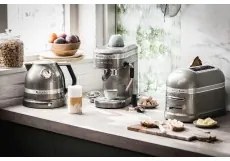 KitchenAid espresso kávovar Artisan 5KES6503EMS stříbřitě šedá