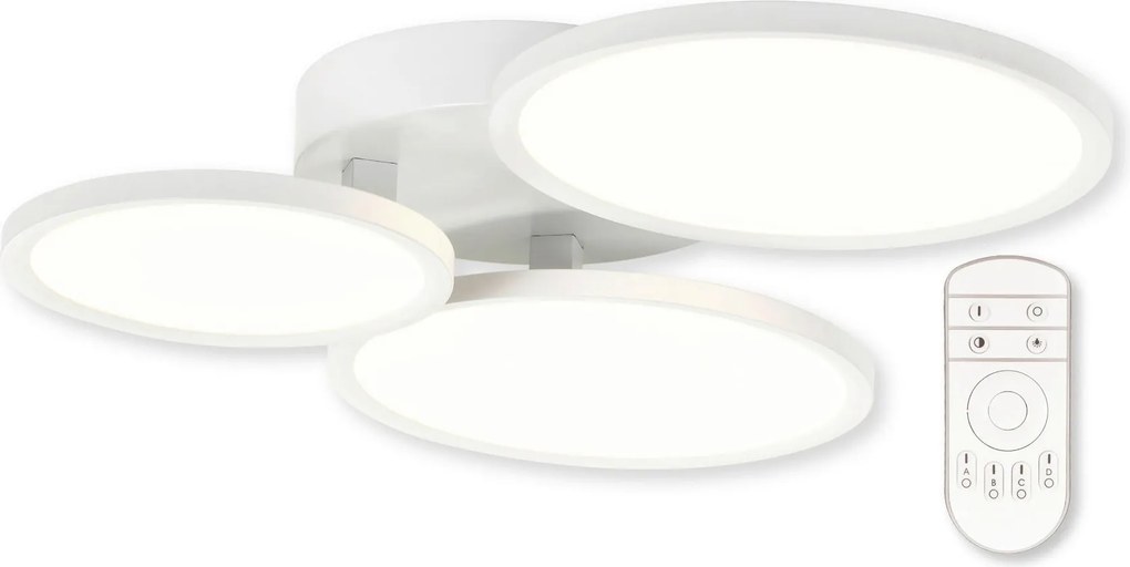 XXXLutz STROPNÍ LED SVÍTIDLO, 60/60/10 cm - Stropní svítidla - 004182003101