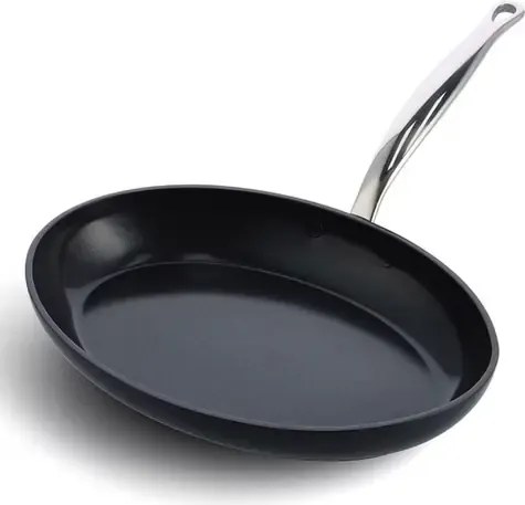 GreenPan Oválná pánev na ryby Barcelona Pro 33 cm černá