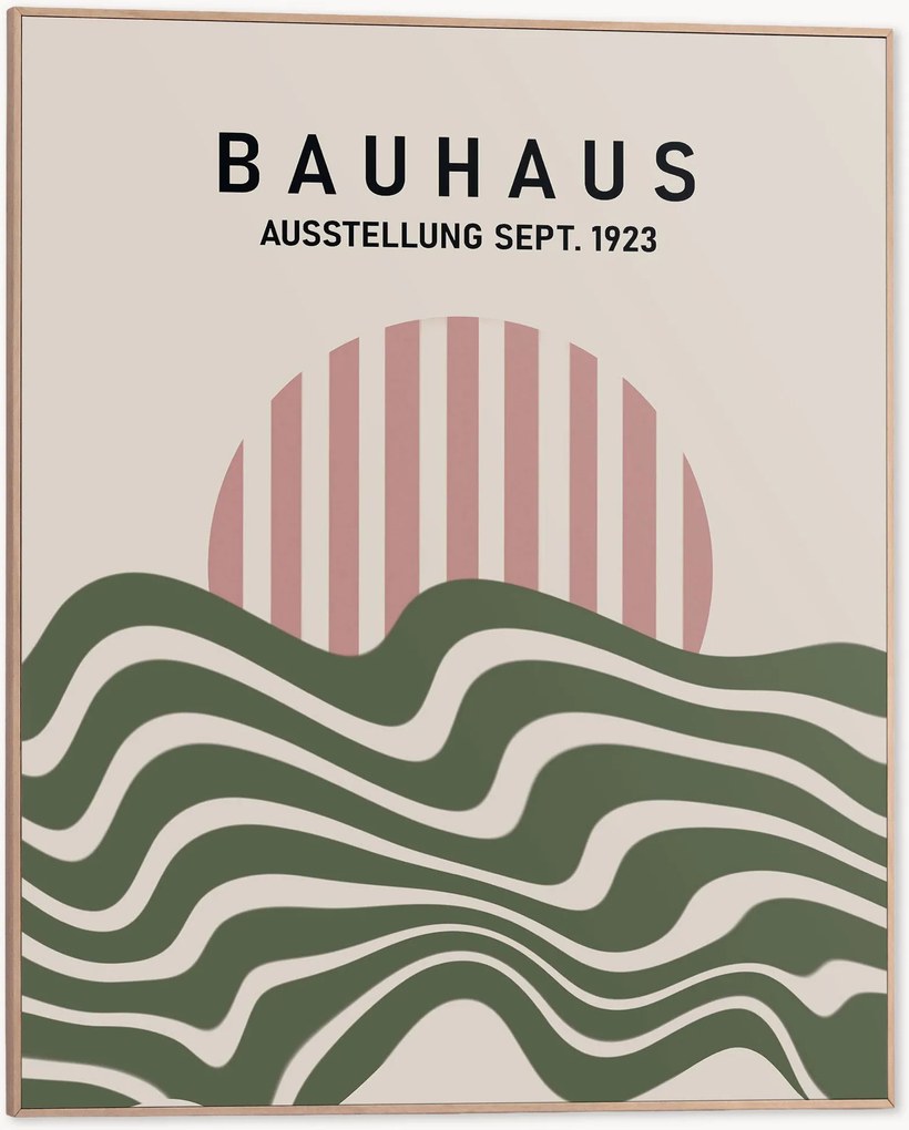 Zarámovaný digitální tisk Bauhaus