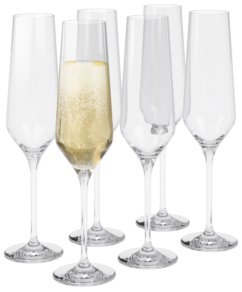 EVA SOLO Sada sklenic na šampaňské 6ks Legio Nova
