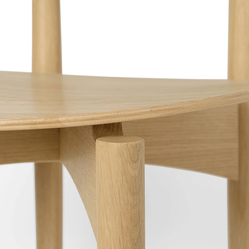 FERM LIVING Jídelní židle Herman Wood, Natural Oak