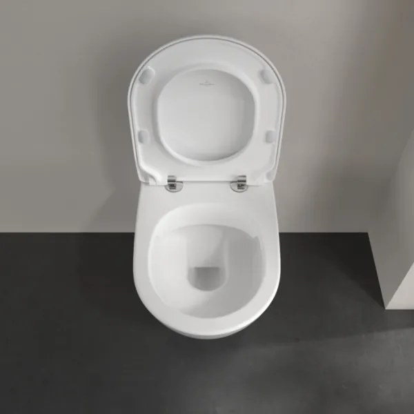 Villeroy & Boch 5614R201 -Závěsné WC s prk SoftClose SUBWAY keramika/bílá