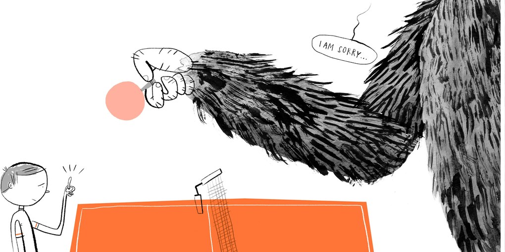 Milan Starý | Proč nehraje King Kong ping pong Rám: Bez rámu, Velikost: 20 x 30 cm