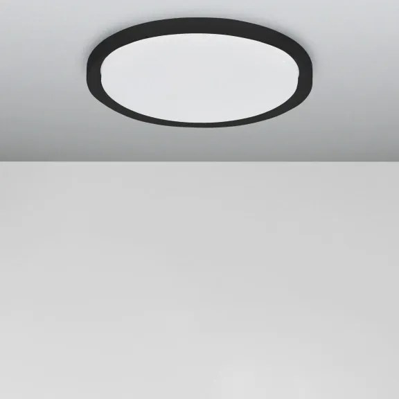 LED stropní svítidlo Troy 46 černé