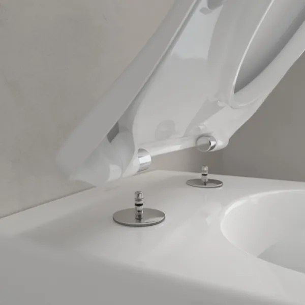 Villeroy & Boch 5614R201 -Závěsné WC s prk SoftClose SUBWAY keramika/bílá