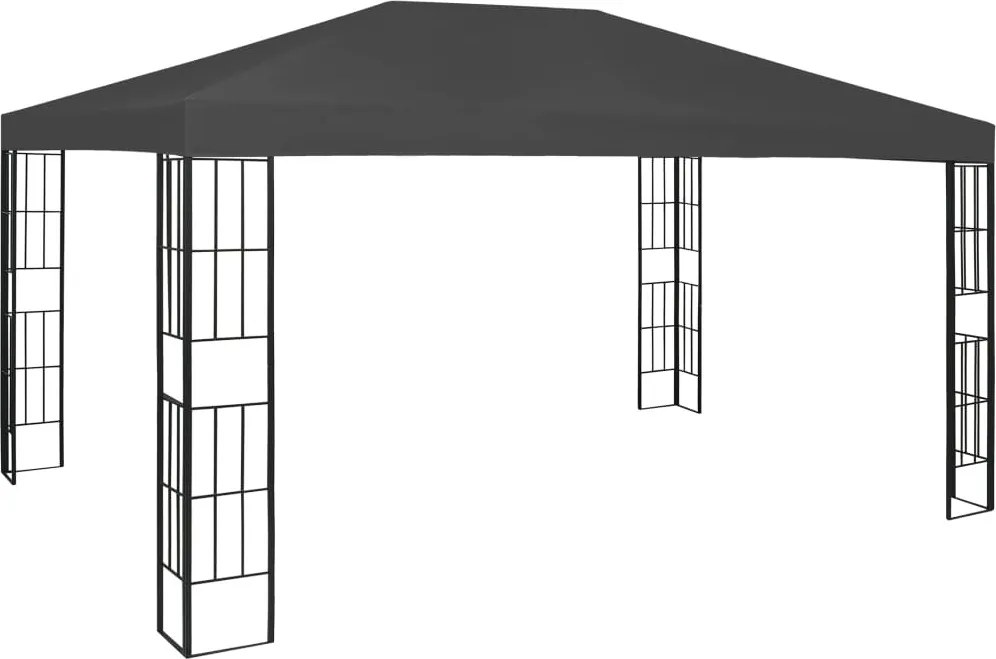 vidaXL Altán 3 x 4 m [47982] Barva: antracitová