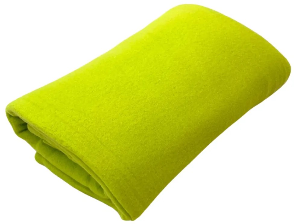 Deka Fleece Limetková 150x200cm TiaHome
