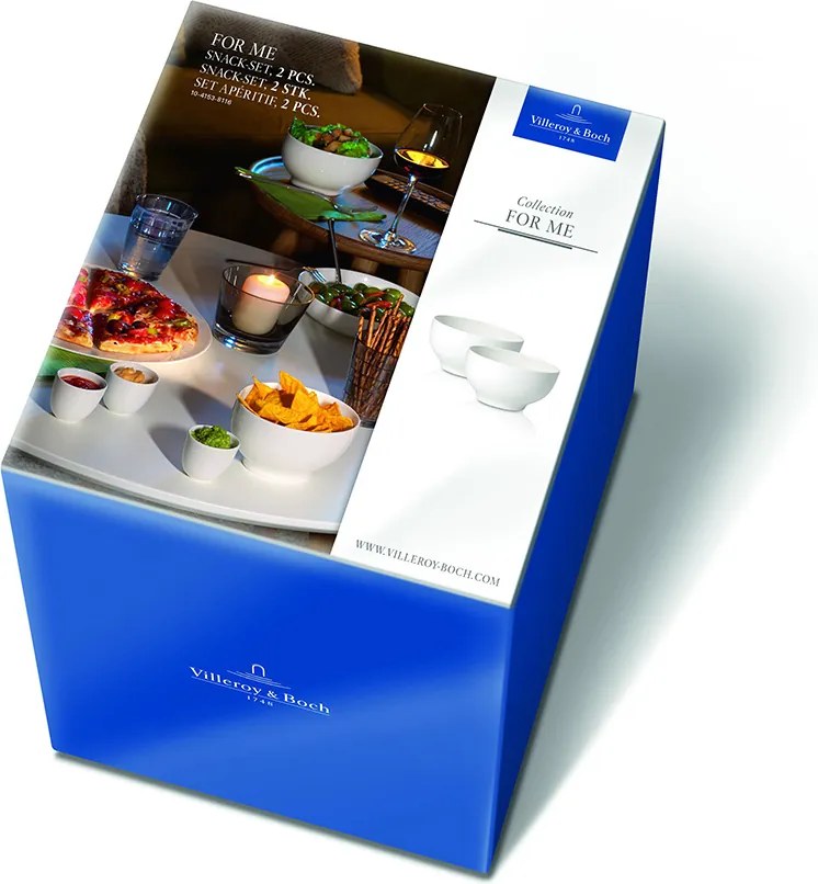 Villeroy&Boch Villeroy & Boch For Me snack sada, 2 ks, 15,2 × 12,7 × 8 cm