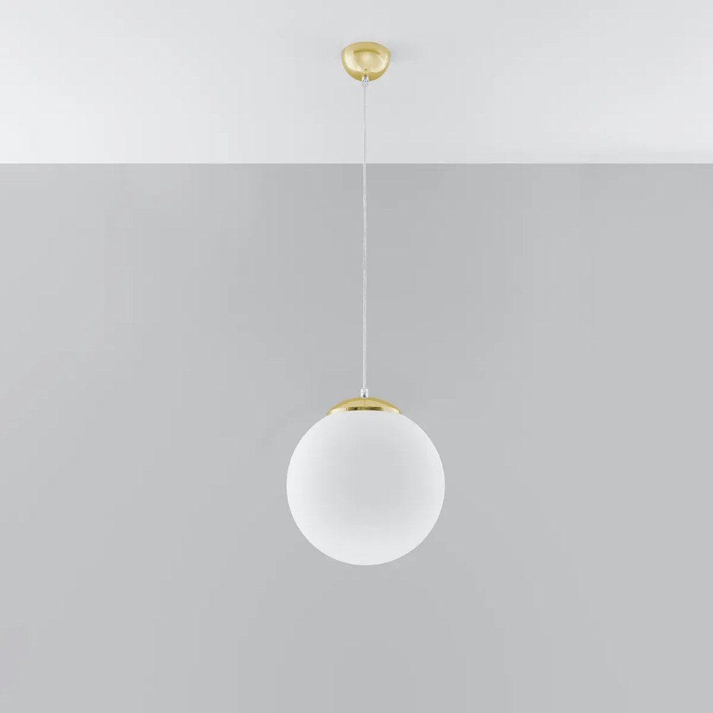 Sollux Lighting Závěsné svítidlo UGO 30 zlaté