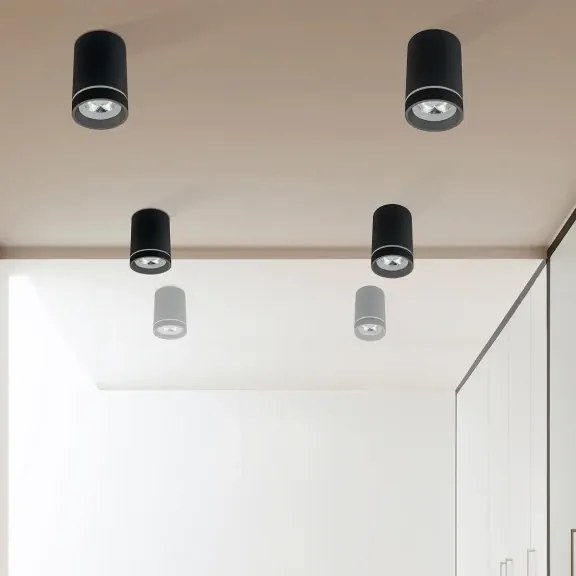 LED bodové světlo Bill černé
