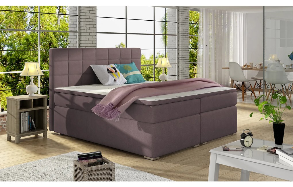 Boxspring Alice 140x200 Materiál / Dekor: Soro 65