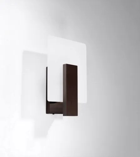 Nástěnné svítidlo SOLLUX LAPPO wenge E14 1x40W bez žárovky SL.1096