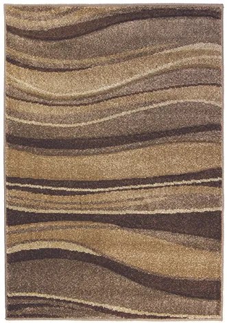 ORIENTAL WEAVERS Kusový koberec Portland 1598/AY3/D BARVA: Hnědá, ROZMĚR: 200x285 cm