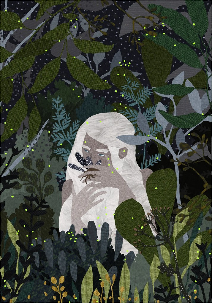 Anna Vančurová | Vážka Rám: Černý, Velikost: 30 x 20 cm