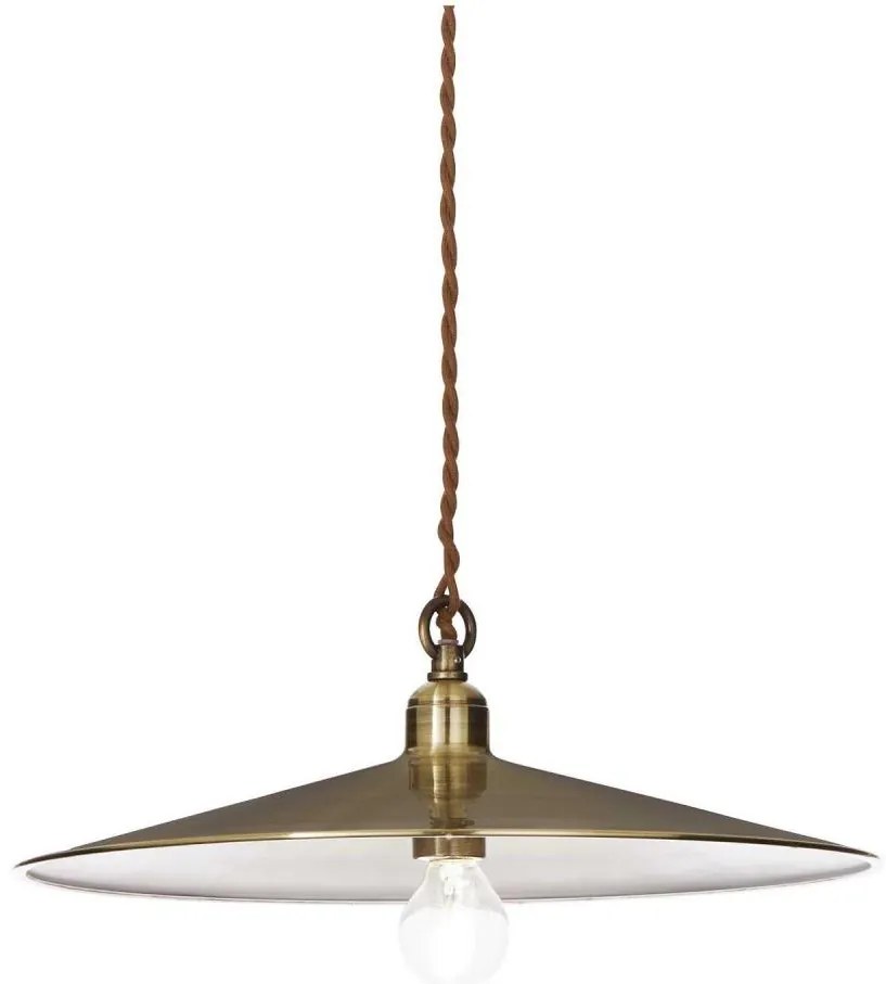 Ideal Lux - Lustr na lanku CANTINA 1xE27/42W/230V pr. 35 cm bronz