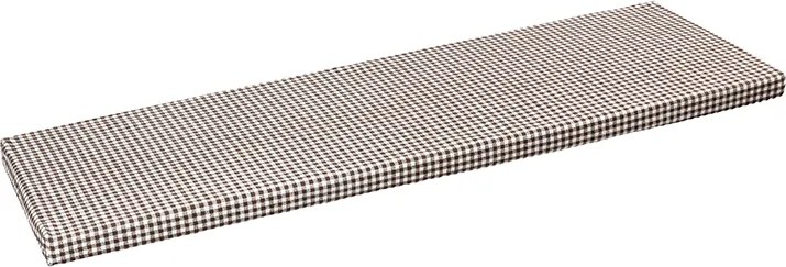 Bellatex Sedák na lavici hladký Hnědá 40x140 cm