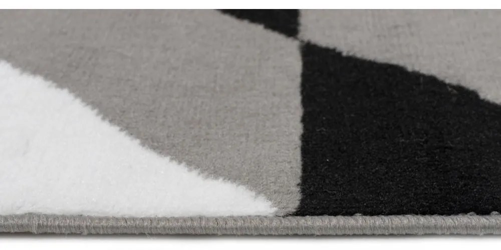 Kusový koberec PP Lester šedomodrý 220x300cm