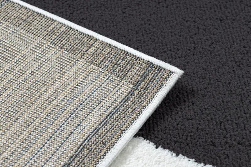 Dywany Łuszczów Kusový koberec Mode 8598 geometric cream/black Rozměry koberců: 140x190