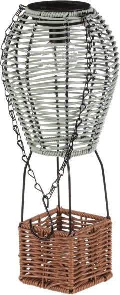Solární lucerna balón s LED osvětlením PLA113 GRN-S