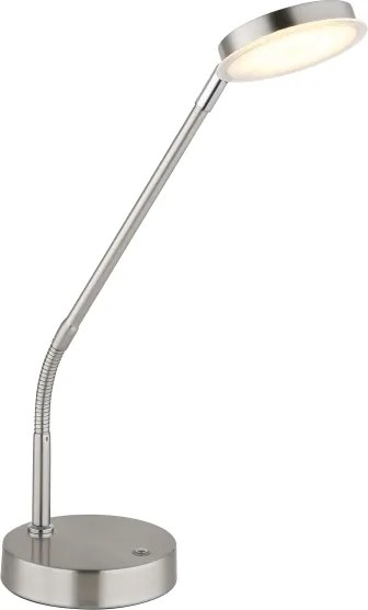 Globo 58504TN - LED Stm dotyk stolní lampa SILVIO LED/6,5W/230V matný chrom