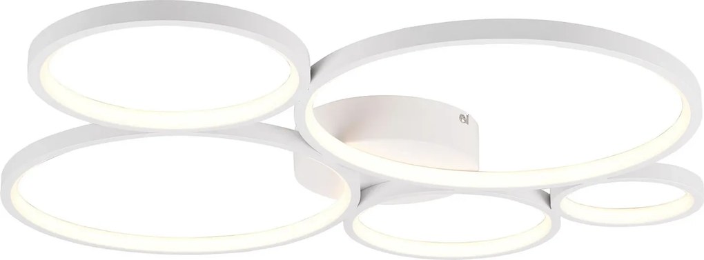 Stropní stmívatelné LED svítidlo Bubble 5 White