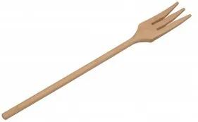 Dřevotvar družstvo dřevěná vidlička s kulatým držadlem 30 cm