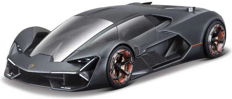 Maisto kit lamborghini terzo millennio 1:24 šedá metalíza