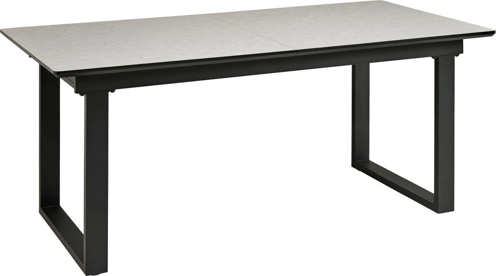 XXXLutz JÍDELNÍ STŮL, šedá, černá, 180-260/90/76 cm MID.YOU - Jídelní stoly - 000055008101