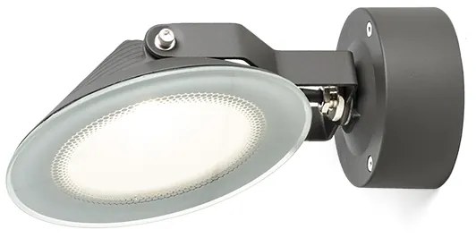 RENDL R11753 FOX LED venkovní světlo, reflektor IP65 antracitová