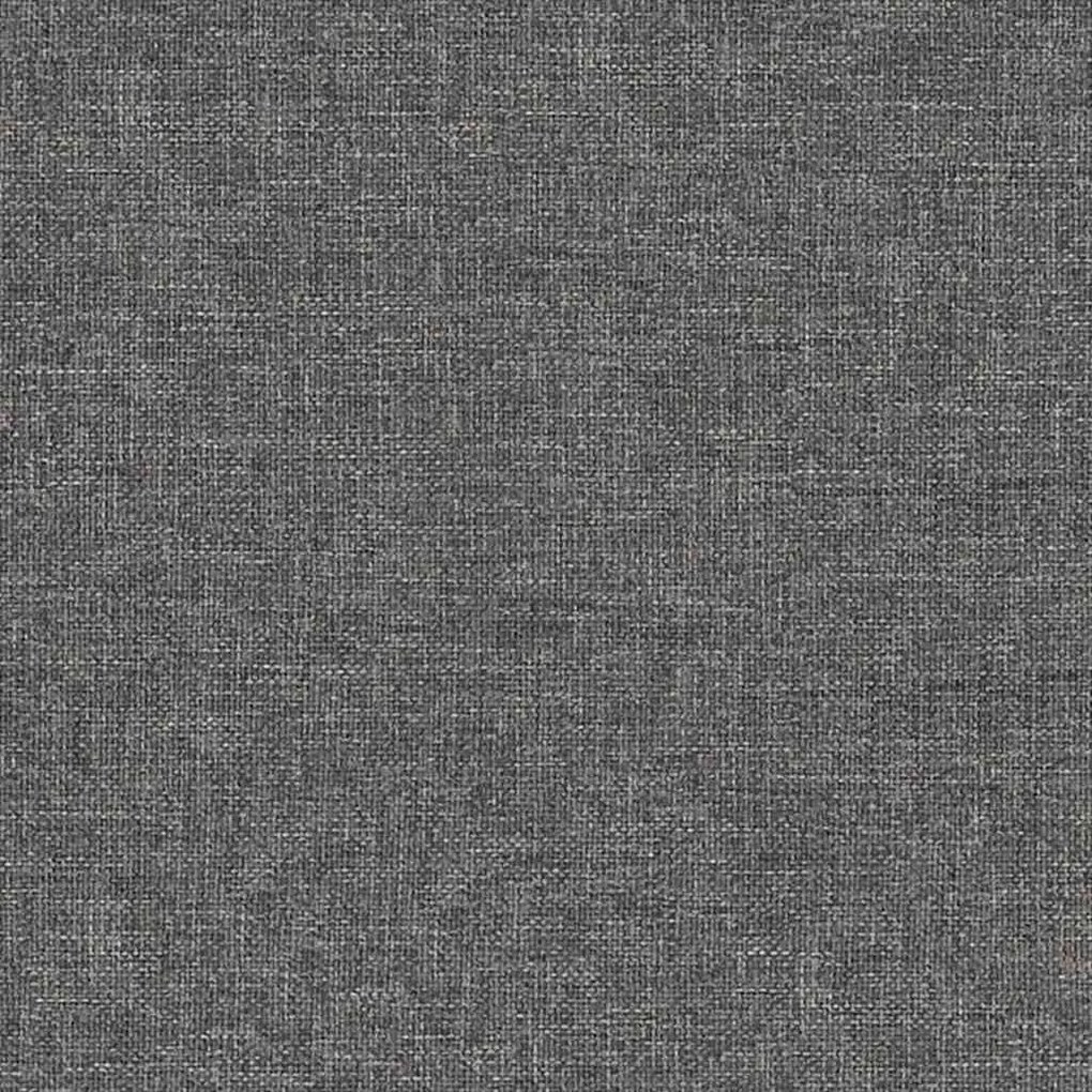 Houpací křeslo světle šedé textil 341253