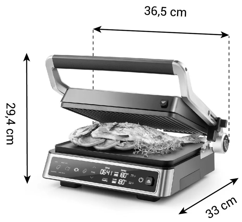 TESCOMA Digitální kontaktní gril PRESIDENT