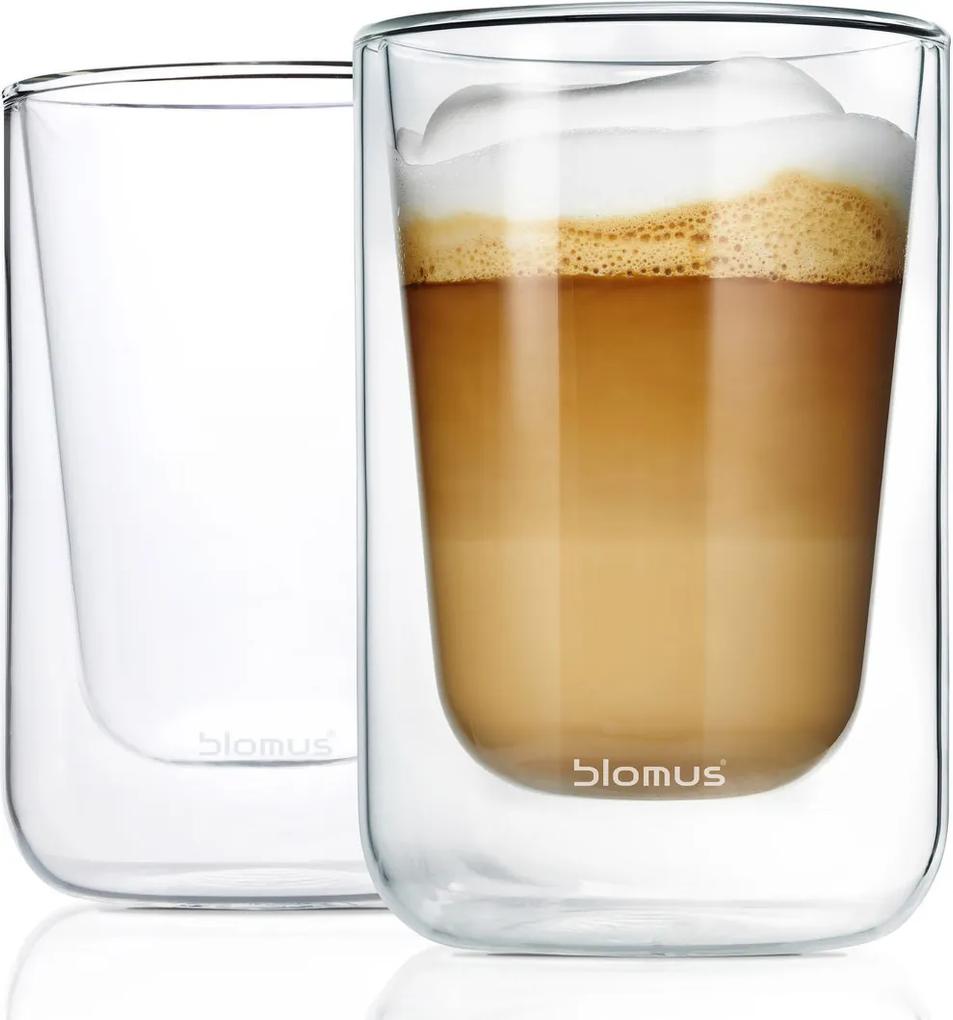 BLOMUS Set termosklenic na cappuccino 250 ml NERO