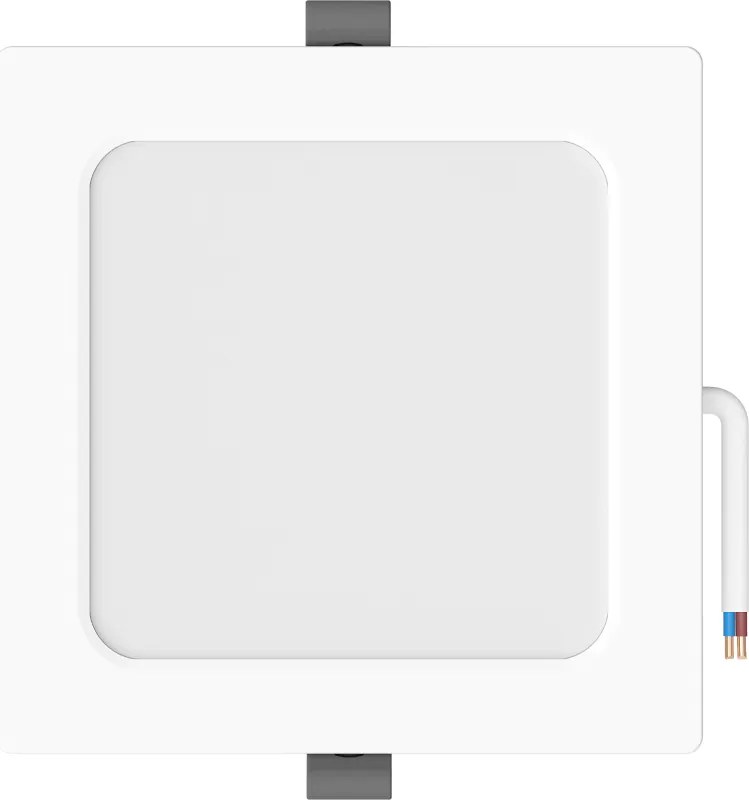 Mexen LDRR, LED stropní svítidlo pro zapuštění 14 x 14 cm, 9W, neutrální - 4000K, 990 lm, bílá - L211-014-0940-20