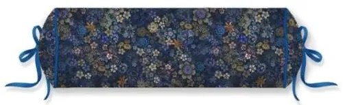 Pip Studio polštář Tutti i Fiori 22x70 cm, tmavě modrý