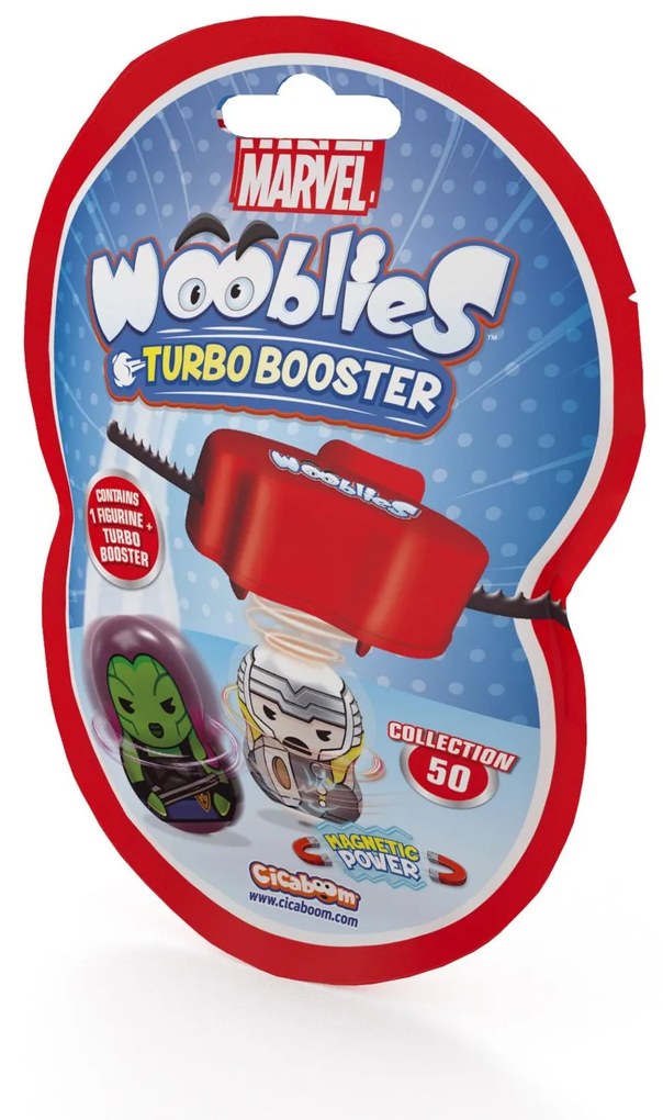 TM Toys Wooblies s turbo vystřelovačem kov 4cm magnetické postavičky mix druhů v sáčku 12ks v boxu