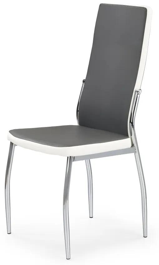 Jídelní židle K210 šedá Halmar