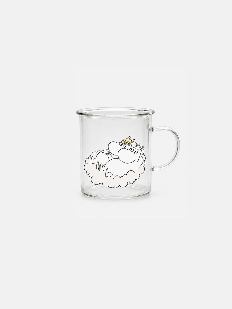 Sinsay - Skleněný hrnek s uchem The Moomins - vícebarevná